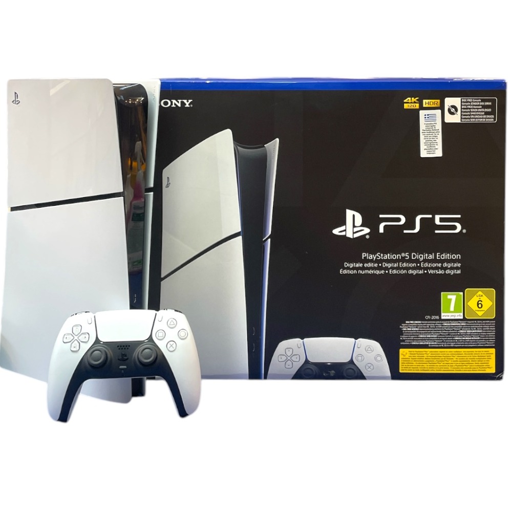 Pre-owned Sony PS5 Slim Digital Only Boxed - Own4Less